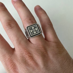 Oval Signet Ring Champion Number 1 Ring Sterling Silver | Etsy