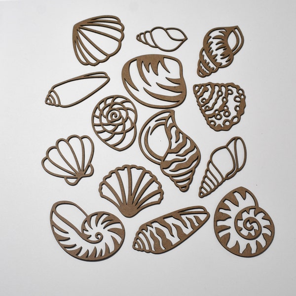 Sea Shells SVG Bundle!! 35 Seashells Svg, Beach Svg, Ocean Cut File ...