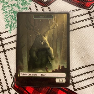 Mtg Zeppelin 5/5 Double Sided Token Alternative Art EDH - Etsy