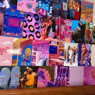 90s Collage Kit Y2K Wall Collage 90s Aesthetic Collage Kit - Etsy