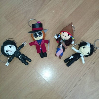 Jason Hockey Mask Horror Cult Icon Voodoo Handmade Voodoo String Doll ...