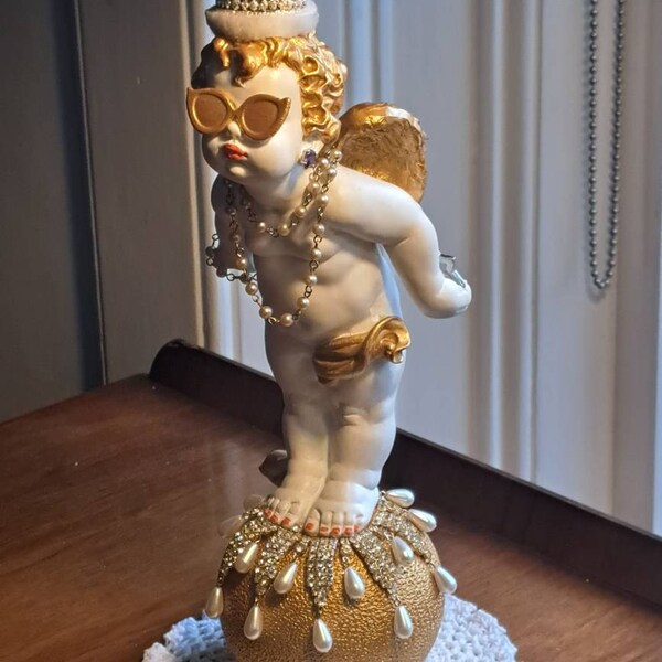 Adorable Golden Regal Vintage Mouse Sculpture - Etsy