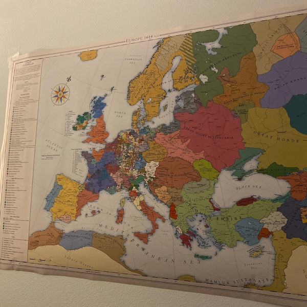 Swedish Empire 1658, Historical Map (svenska Stormaktsväldet, 1658) - Etsy