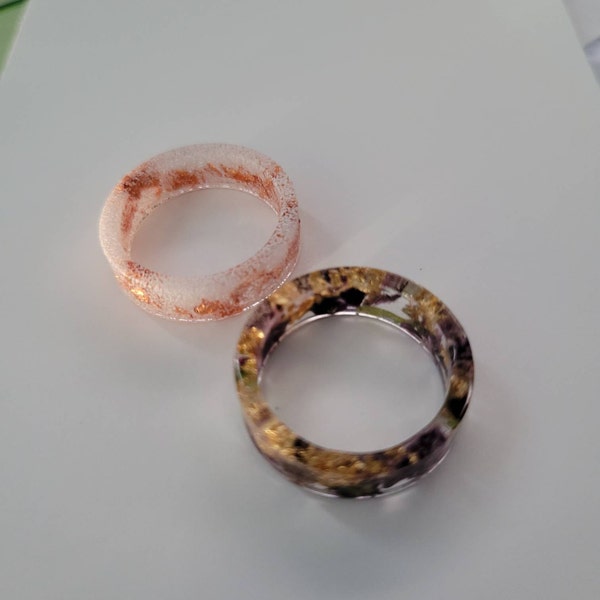 Letter Resin Key Chain / Personalized Resin Letter Key Chain / Floral ...