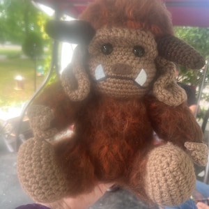 MADE TO ORDER Large or Small Ludo From the Labyrinth Plush Crochet ...