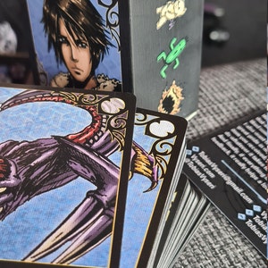 FFVIII Triple Triad Full Card Set | Etsy