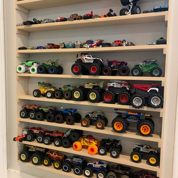 Planes Fire and Rescue, Cars, Monster Trucks, Legos, Wall Display Rack ...