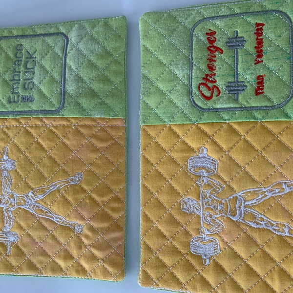 Woman Body Builder Machine Embroidery Design, Instant Download - Etsy