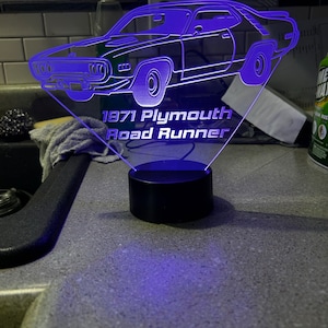 Dodge Challenger Hellcat 2019 Customizable LED Light - Etsy