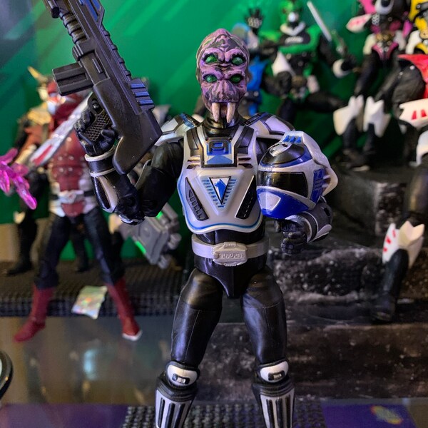 Power Rangers SPD A-squad Blue Custom Beevor Head - Etsy