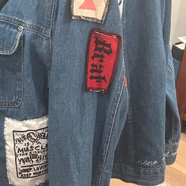 Not A Girl Patch - Etsy