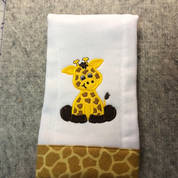 Applique Giraffe Machine Embroidery Design Zoo Baby Cute Safari Animal ...