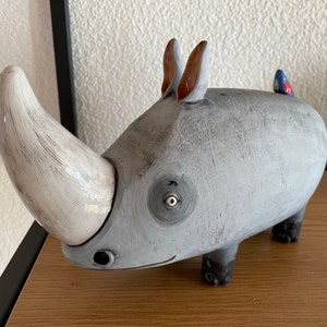 Ceramic Sculpture Figurine Tapir Animal Sculpture Unique Gift Home ...
