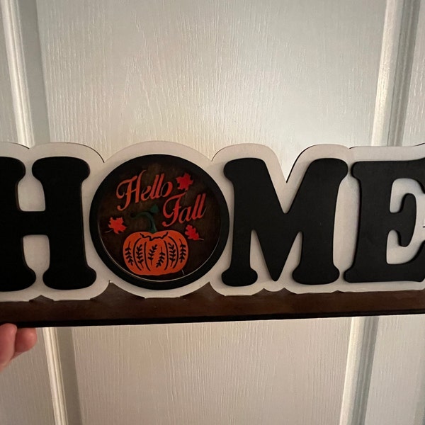 Interchangeable Sign Home Design for Laser Cut, Glowforge Svg, Laser ...