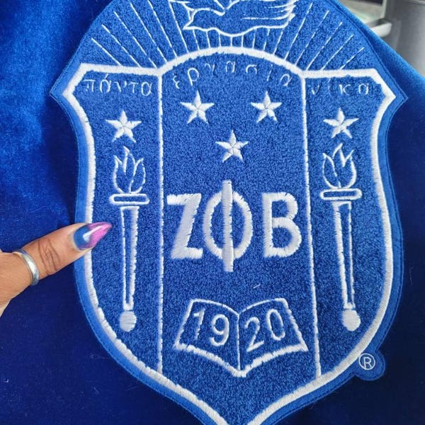 DST Large Red & White SOROR Iron on Patch - Etsy