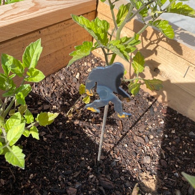 Mini Bigfoot Garden Stake, Small, Miniature, Planter Stake for Flower ...