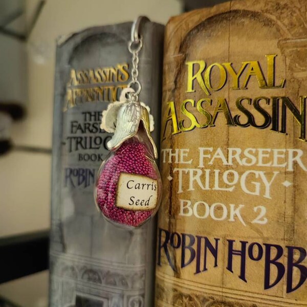 Descendants Bookmark Keychain Necklace: Silver Dangling Pendant - Crown ...