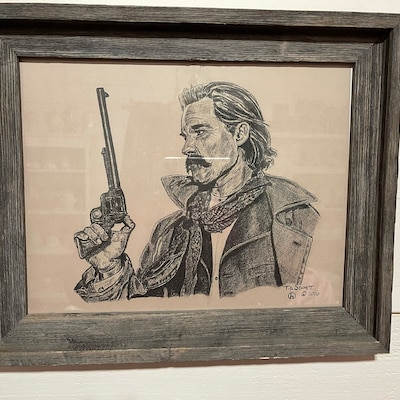 Original Art Print Beth Dutton, Yellowstone, Kelly Reilly, T.A. Schmitt ...
