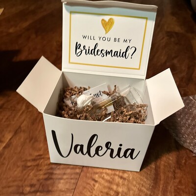 Groomsman Box, Groomsman Proposal Box, Wedding, Flask and Shot Glass ...