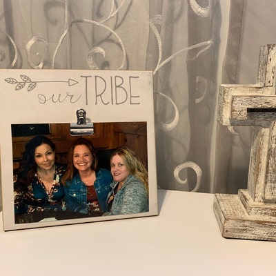 Our Tribe Frame Family Photo Frame Christmas Gift for - Etsy