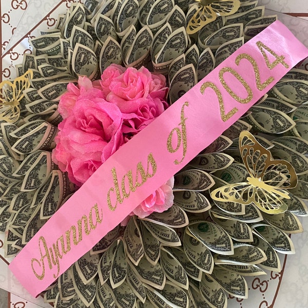 Personalized Bow Ribbon for Ramos Buchones / Satin Ribbon / for Flowers ...