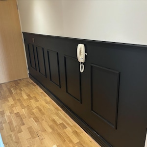 Wall Molding Package Ready to Assemble Wall Paneling Kit Pre-cut ...