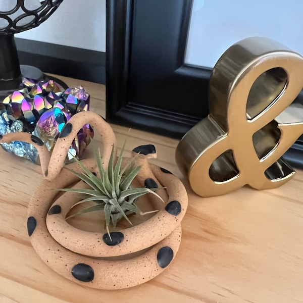 Ceramic Snake, Medium Tealight by Carter + Rose - Etsy