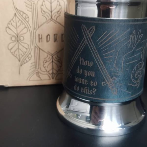 Handmade Leather D&D Banner: Personalized Dungeoneers Party Decor - Etsy