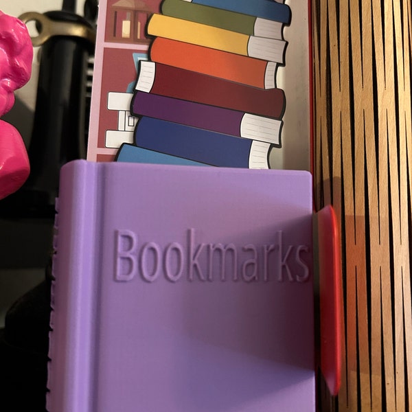 Book Shaped Bookmark Holders - Bundles Available - 3D Printed - Bookish ...