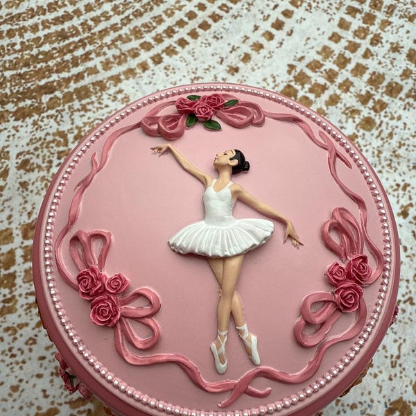 Personalised Ballerina Musical Carousel Wooden, Custom Heirloom Music ...