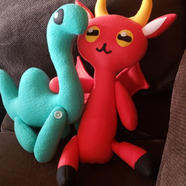 Handmade Nessie Spooky Buddy Plush Doll - Etsy