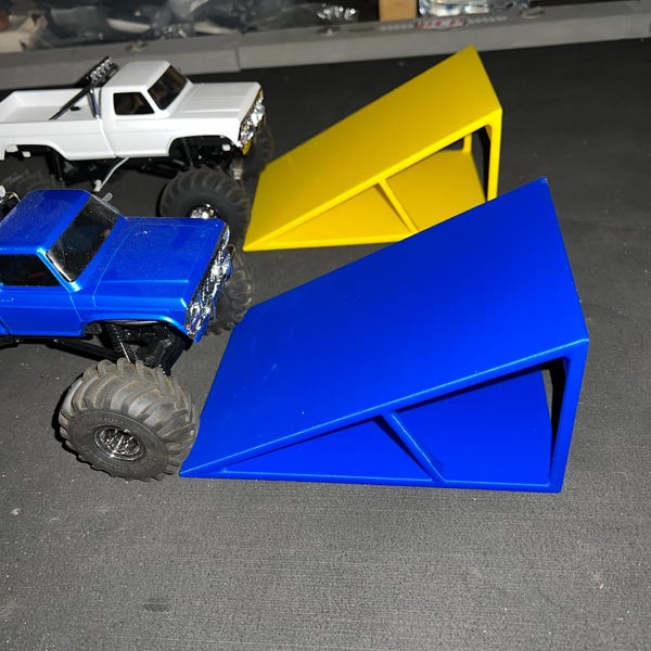 1/24th 4 Ramp Set With Center Tower - Monster Truck - Crawler Scale ...