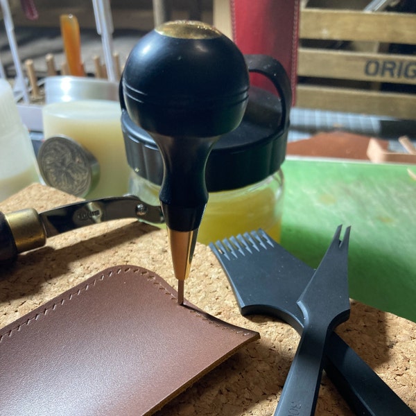 SINCE Leather Sewing Awl: France Style DIY Tool - Etsy