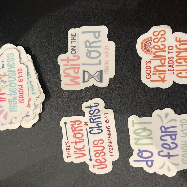 Christian Pro Life Sticker, Baby Sticker for Laptop, Notebook, Journal ...