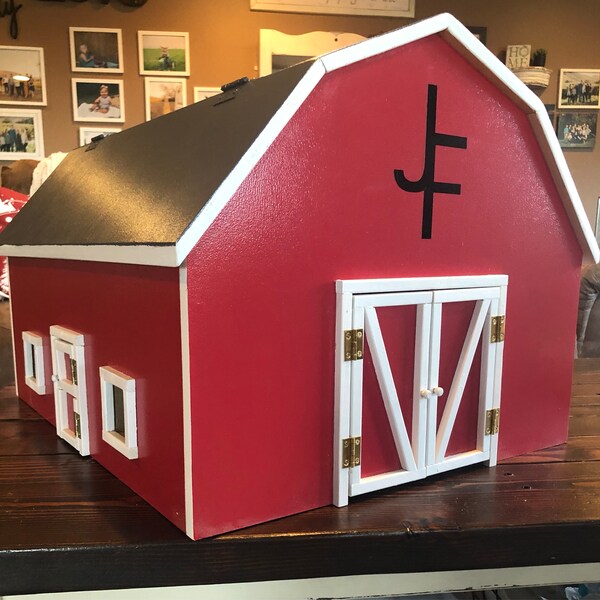 Handcrafted Wooden Toy Machine Shed - Etsy