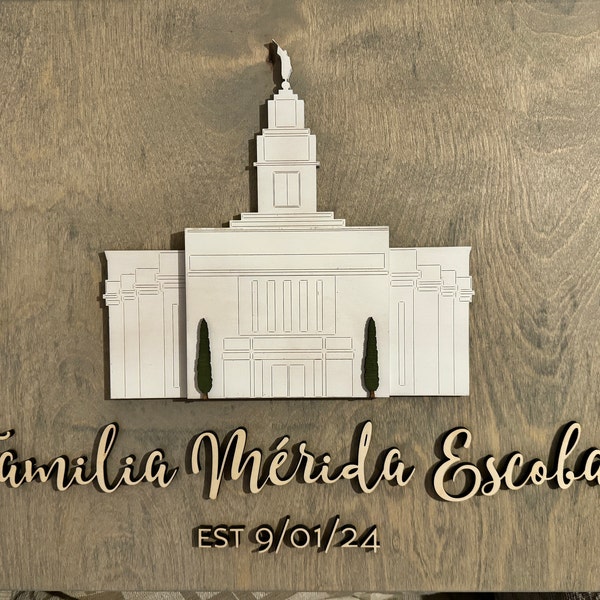 LDS Art, Temple Wedding Sign, LDS Temple Art, Families Are Forever ...