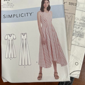 Simplicity Sewing Pattern S9176 Misses' & Women's - Etsy