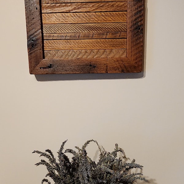 Charming Barn Wood Desk Top Plant Stand/small Plant Stand for Desk ...