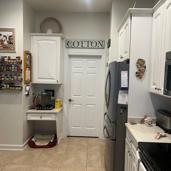 Cotton Sign / You Pick Size /farmhouse Sign / Hand Painted Distressed ...