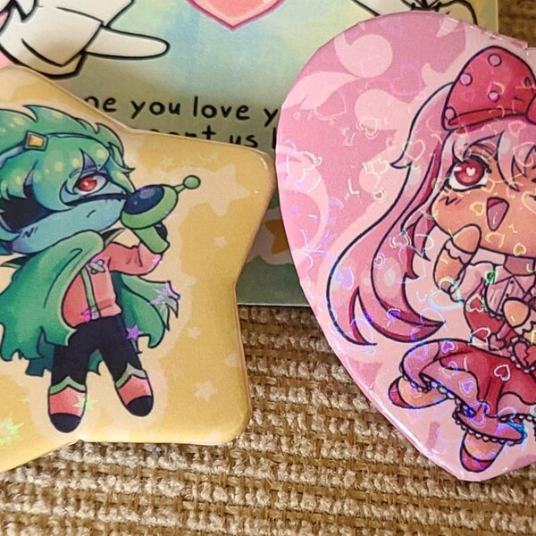 Omori Keychains - HS Basil and Stranger - Double-sided Acrylic Charms ...