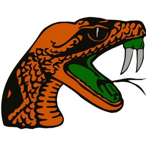 FAMU Svg Florida A&M University Inspired Logo Svg Font FAM Graduate ...