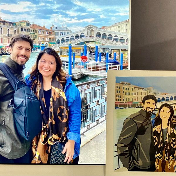 Personalized Stickers | Matte or Glossy | Minimal | Custom Drawing ...