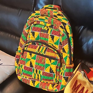 Large Ankara Backpack/ African Backpack/ African Print Backpack - Etsy
