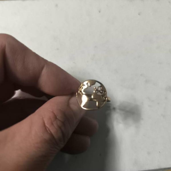Best World Map Ring, Globe Ring, Travel Ring, Travel Gift, Earth Ring ...