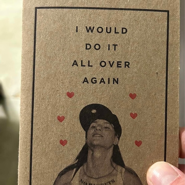 No Ragrets Meme Anniversary Card - - I Would Do It All Over Again ...
