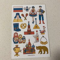 GYM EXERCISE Sticker Sheet // Aesthetic Cute Fitness Workout Strong ...