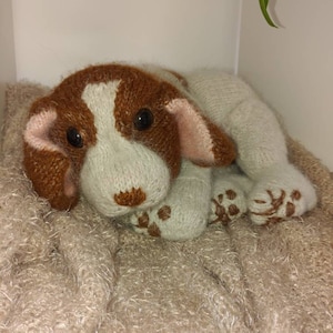 KNITTING PATTERN Beagle Puppy | Etsy