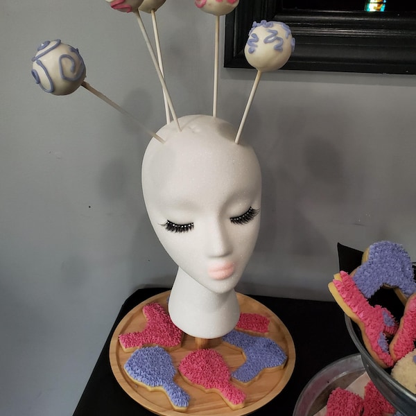 Female Styrofoam Mannequin Head| Display Stand| Wig Stand| Hat Stand ...