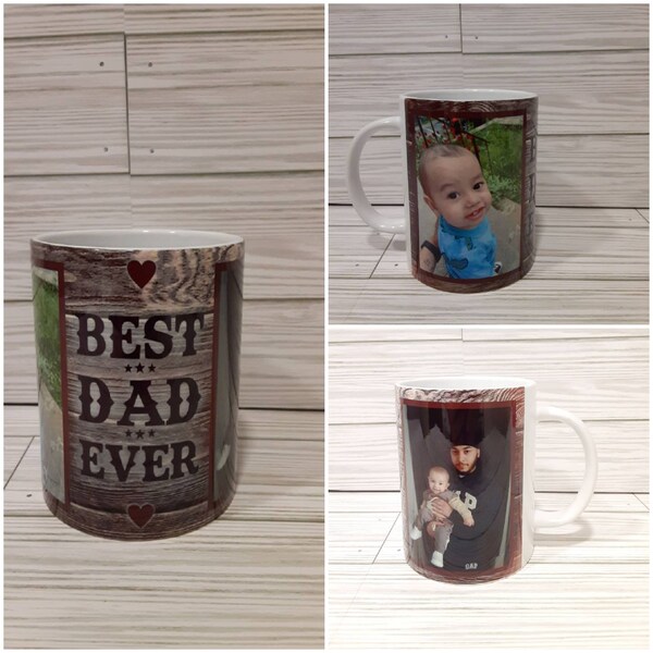 Photo Collage Mug PNG | Photo Collage Sublimation Mug PNG| Photo ...