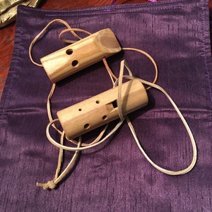 Wooden Tin Whistle 6 Hole Flute in c | Etsy